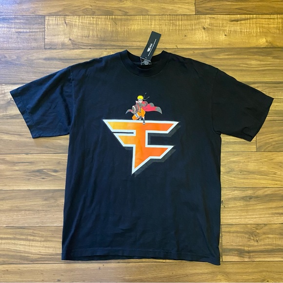 Faze Clan | Shirts | Faze Clan Naruto Tshirt Sz L Mens | Poshmark